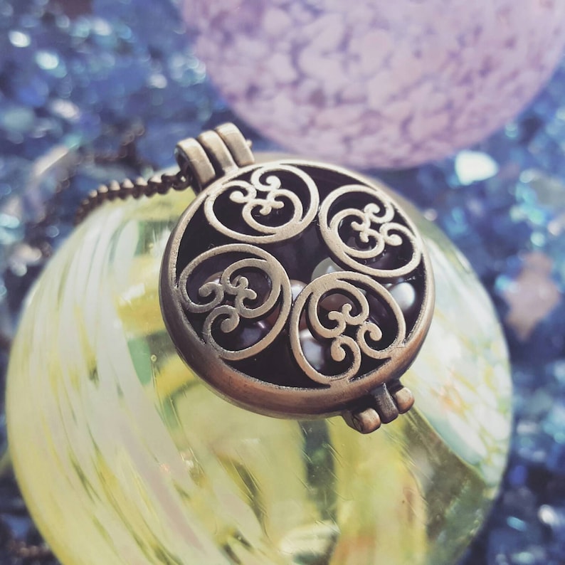 Princess Merida Brave Inspired Disney Necklace Pearl Cage - Etsy