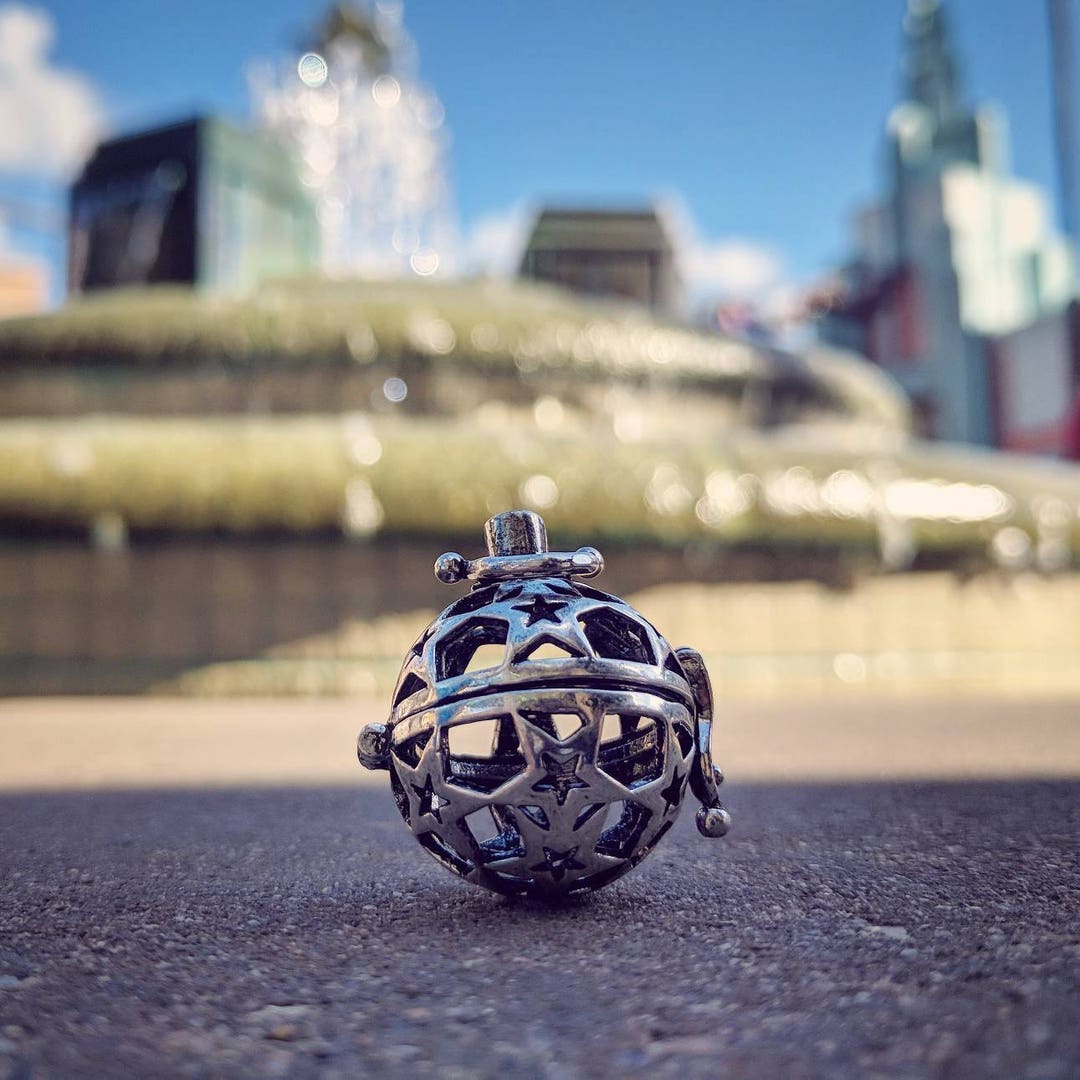 Mickey Mouse Inspired Pearl Cage Necklace, When You Wish Upon a Star ...