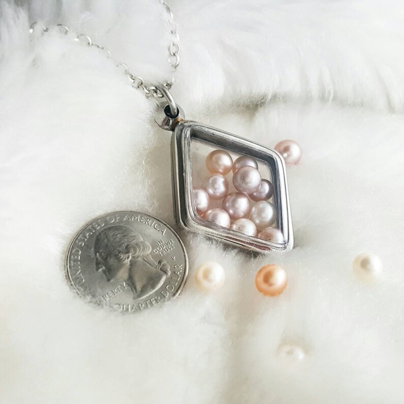 Pearl Cage Necklace Terrarium Jewelry Locket for Disney Pick a Pearl ...