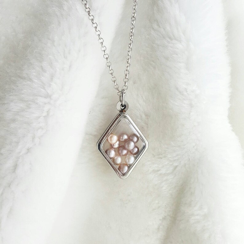 Pearl Cage Necklace Terrarium Jewelry Locket for Disney Pick a - Etsy