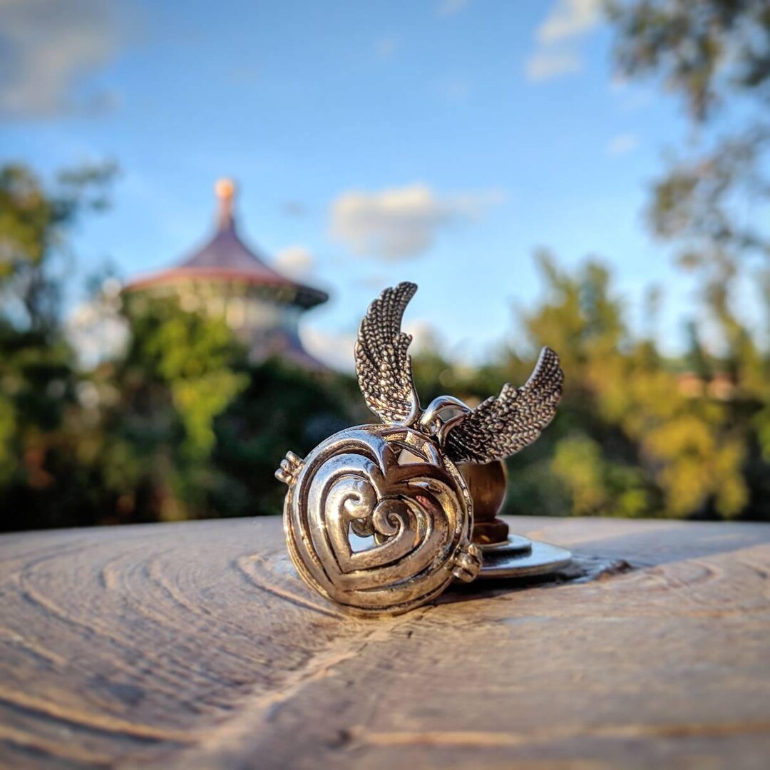 Harry Potter Inspired Snitch Antique Silver Pearl Cage, Open an Oyster ...