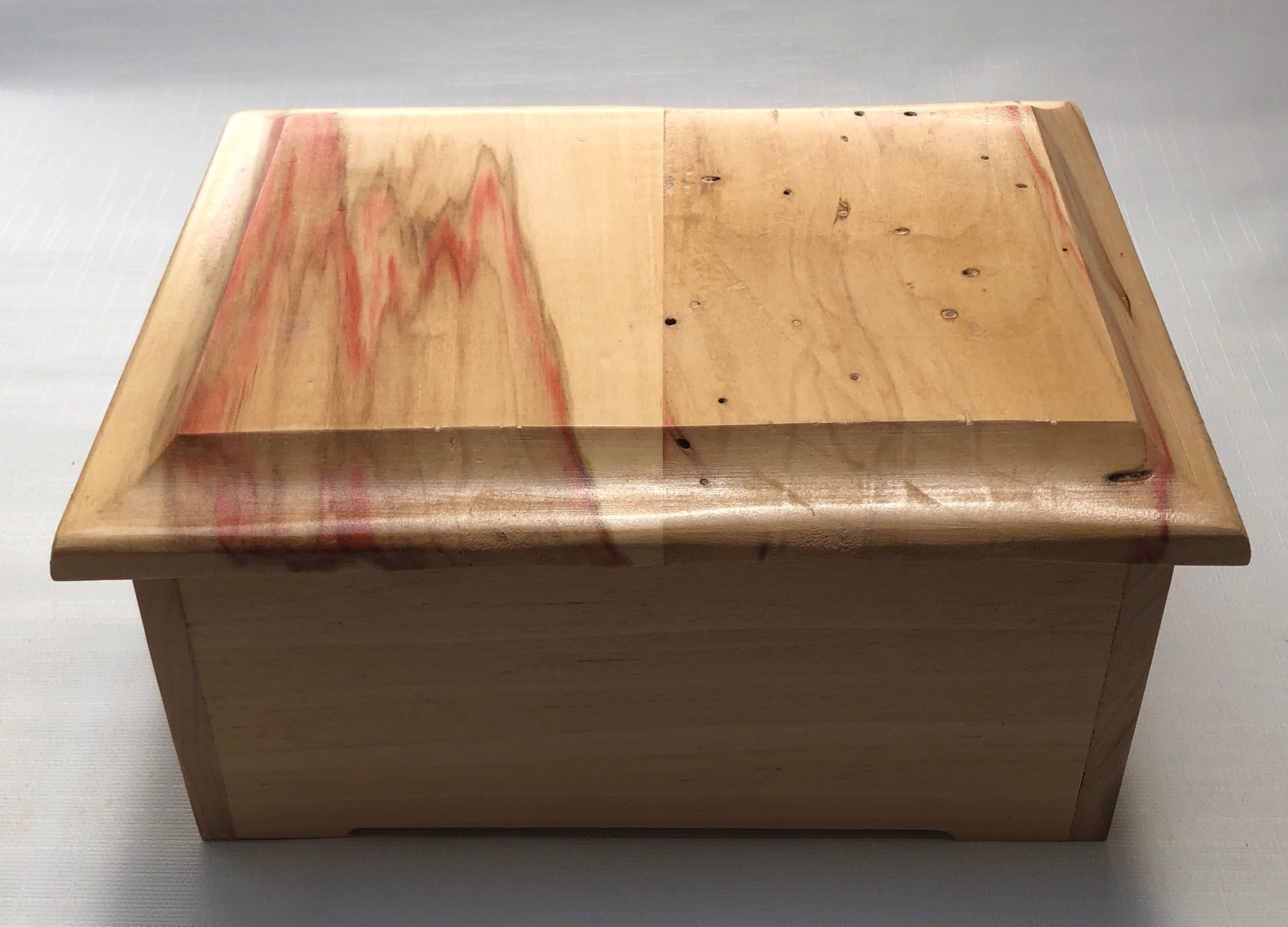 Jewelry Box Red Flame Spalted Maple - Etsy
