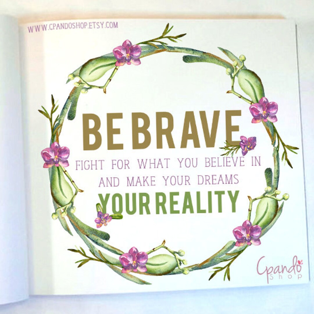 Typographic Poster, Quote Art, Inspirational Print, Typography Print ...