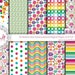 Mexican Watercolor Flowers Digital Paper for Mexican Wedding Fiesta ...