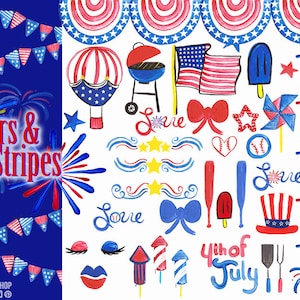 Fourth of July Clipart, Fireworks Clipart, Independence Day Clipart ...
