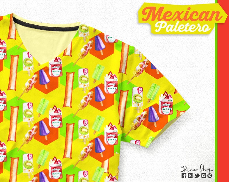 Mexican Paletero, Mexican Food Clip Art, Mexican Ice Cream Man, for ...