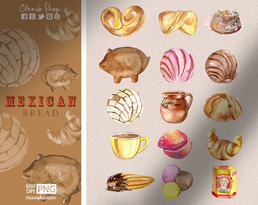 Pan Mexicano, pan dulce, panadería, pan dulce mexicana, concha ...
