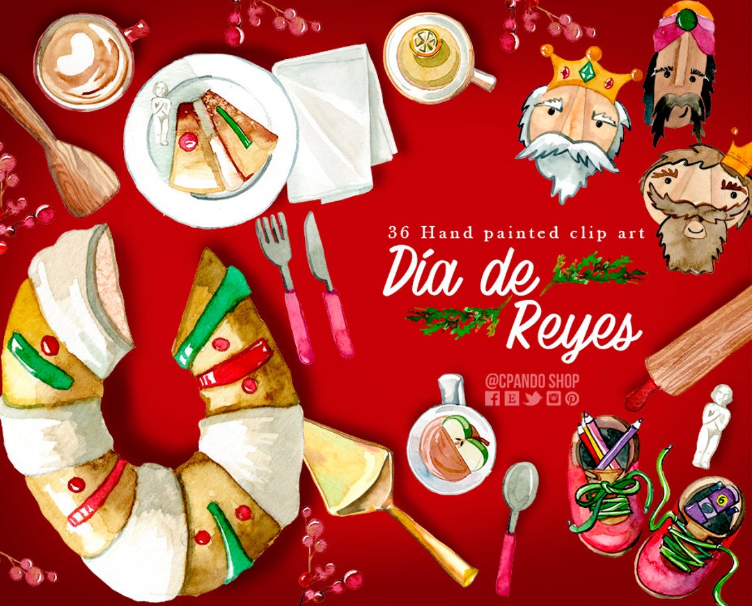 The Three Wize Men, Mexican Traditional Rosca De Reyes Bread, Latin ...