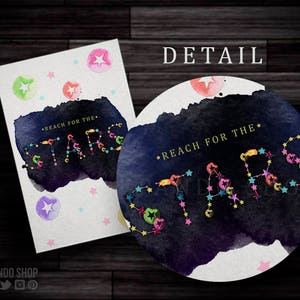Outer Space Greeting Card, Love Greeting Card, Set of 3 Greeting Cards ...