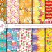 Mexican Party Digital Paper Hand Painted Cinco De Mayo Wallpaper for ...