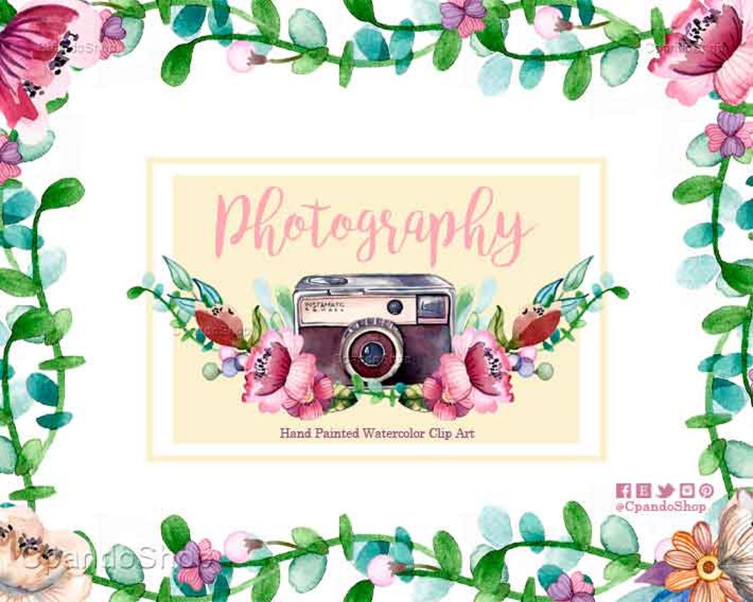 Cute Camera Clip Art "camera CLIP Art" Retro Digital Camera Photography ...