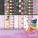 Macaroons Digital Paper (JPG Images 12*12" 300dpi) - Etsy