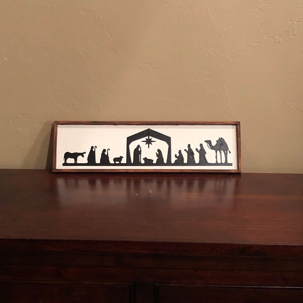 Nativity Sign - Etsy