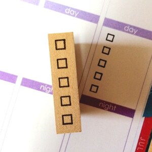 Planner Stamp, to Do List, to Do Stamp, Check List Stamp, List Stamp ...