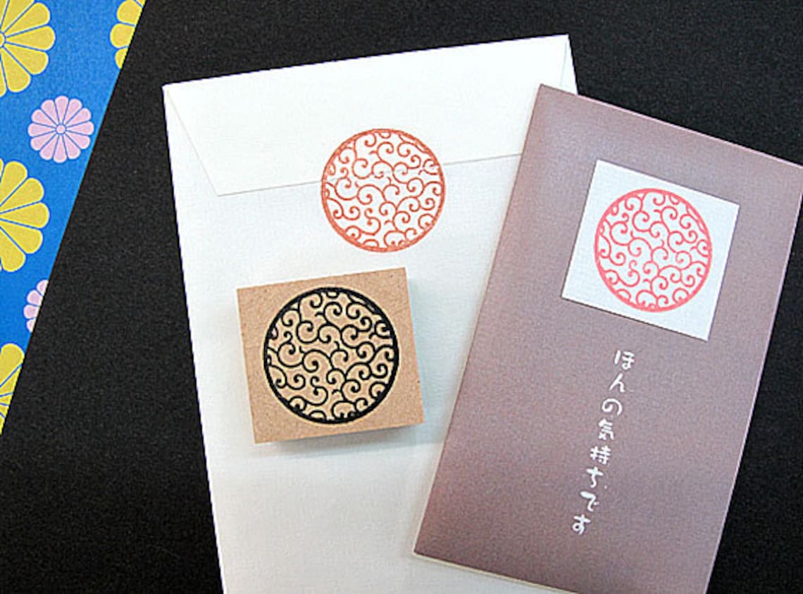 Japanese Rubber Stamp for Filofax,postcard,tiny Stamp,planner,calendar ...