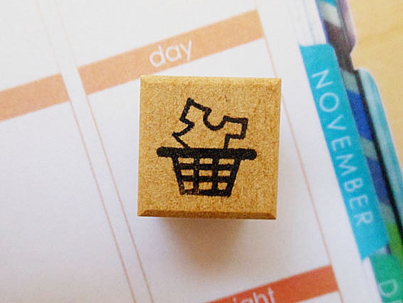 Planner Stamps Wash Stamp Laundry Stamp Hobonichi Stamp - Etsy
