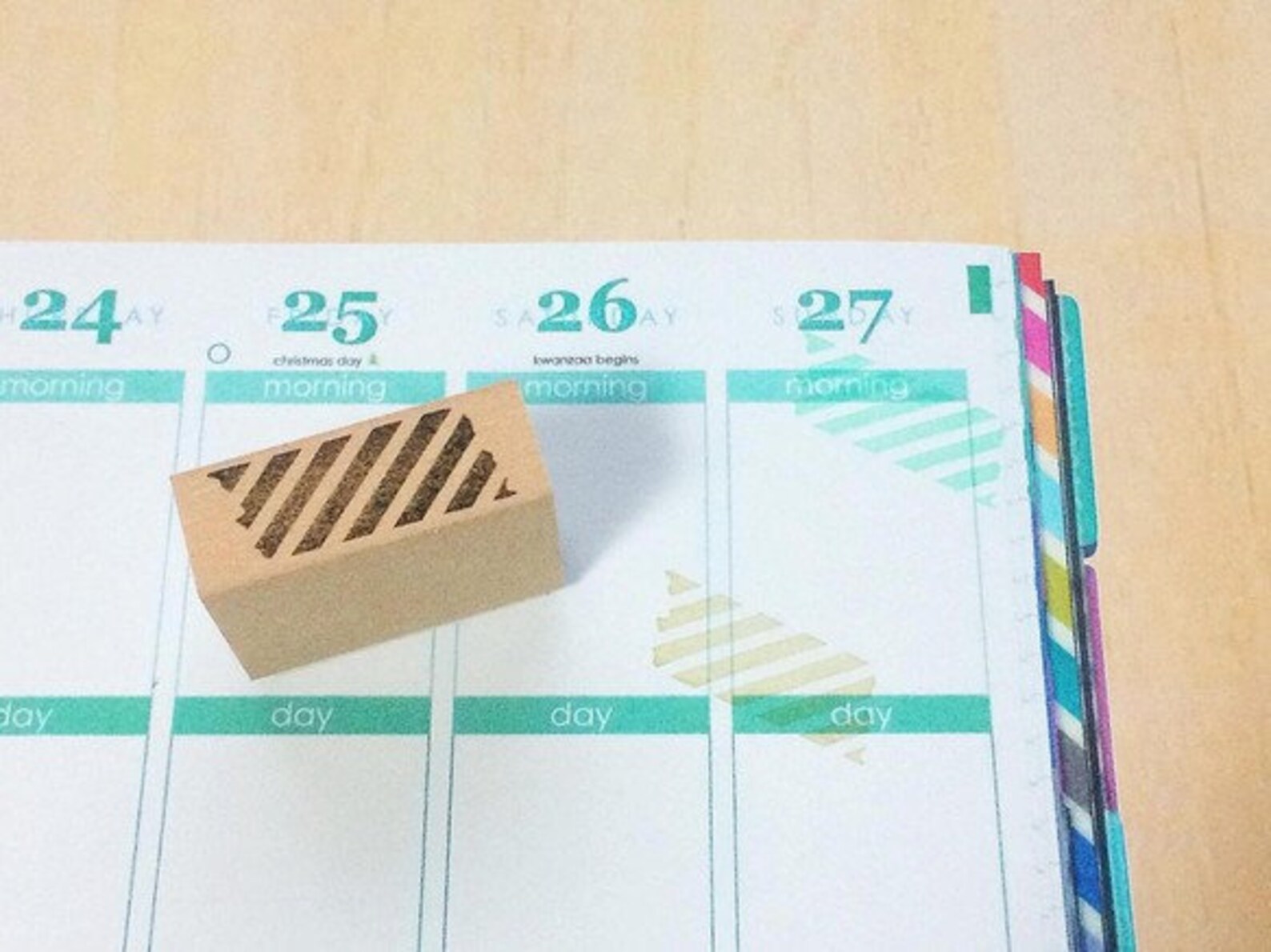 Planner Stamp Bullet Journal Stamp Masking Tape Letter - Etsy