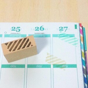 Planner Stamp, Bullet Journal Stamp, Masking Tape, Letter Stamp, Gift ...