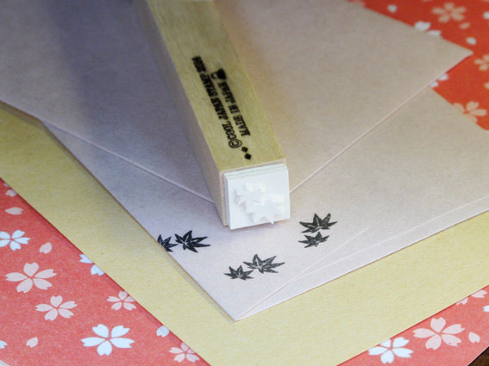 Japanese Rubber Stamp for FilofaxPostCardtiny stamps for | Etsy