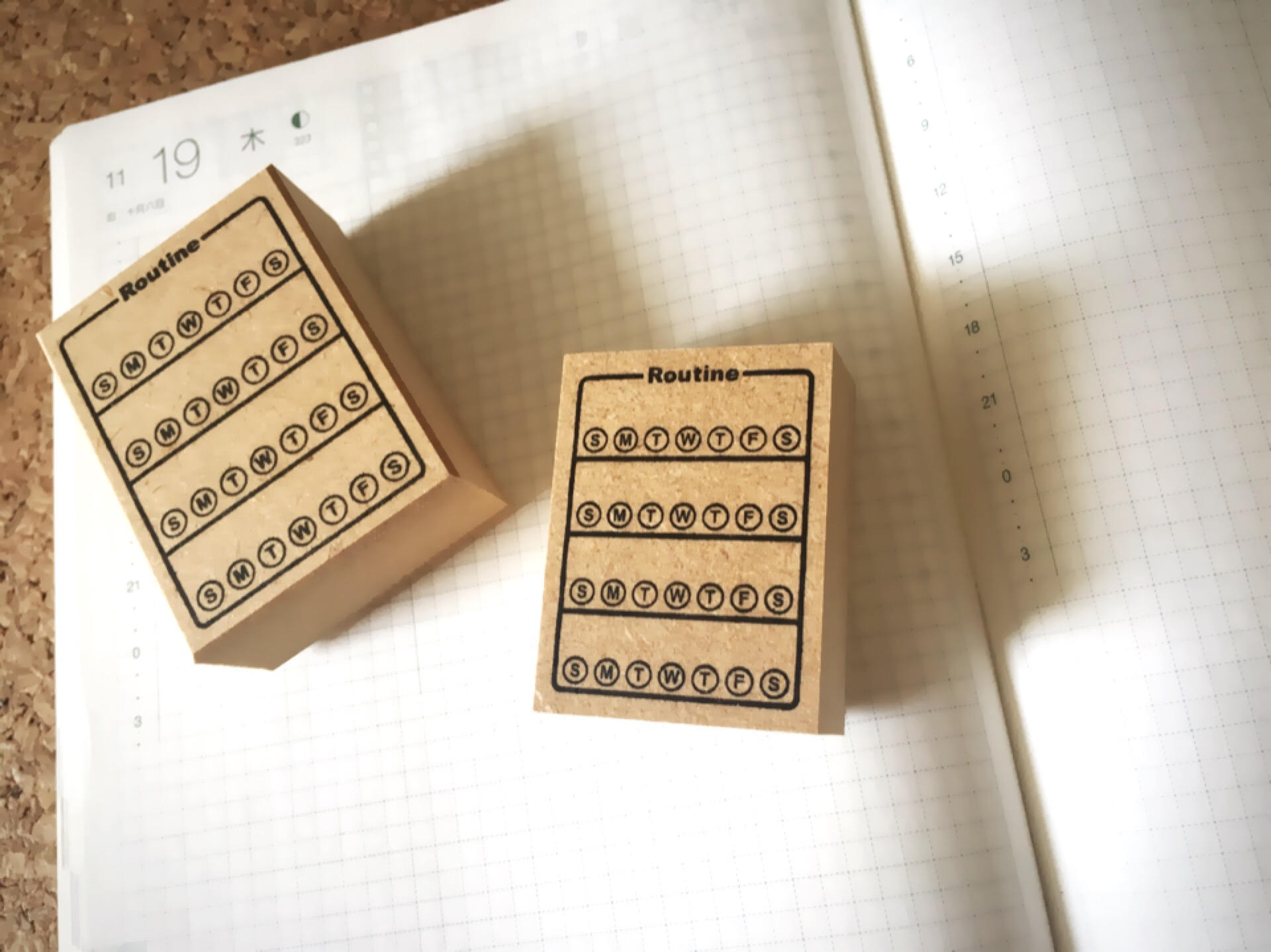 Habit Tracker Stamp Planner Stamp to Do List Routine List - Etsy