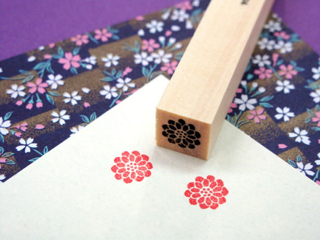Japanese Rubber Stamp for Filofaxpostcardtiny Stamp for - Etsy