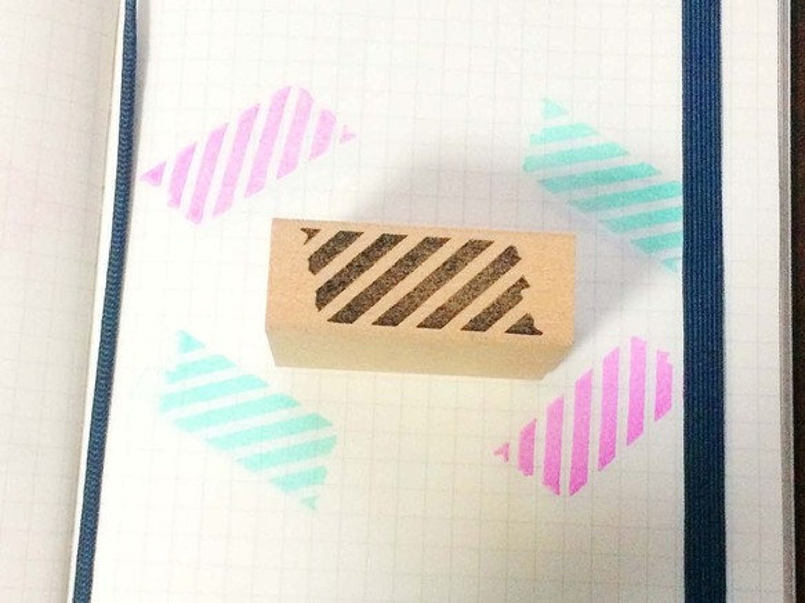 Planner Stamp Bullet Journal Stamp Masking Tape Letter - Etsy