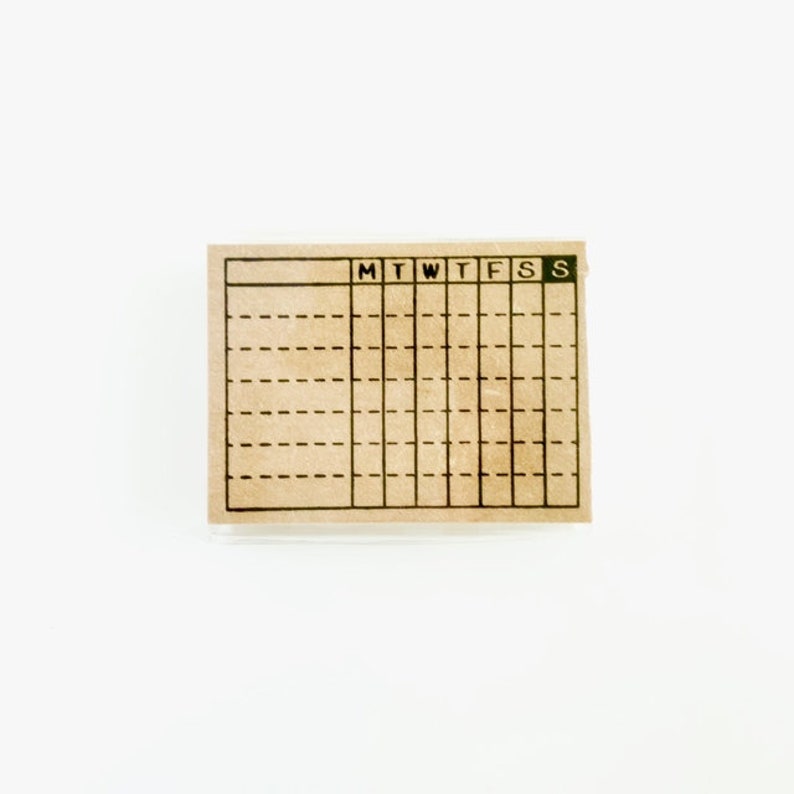 Habit tracker habit stamp Planner stamps weekly stamps | Etsy