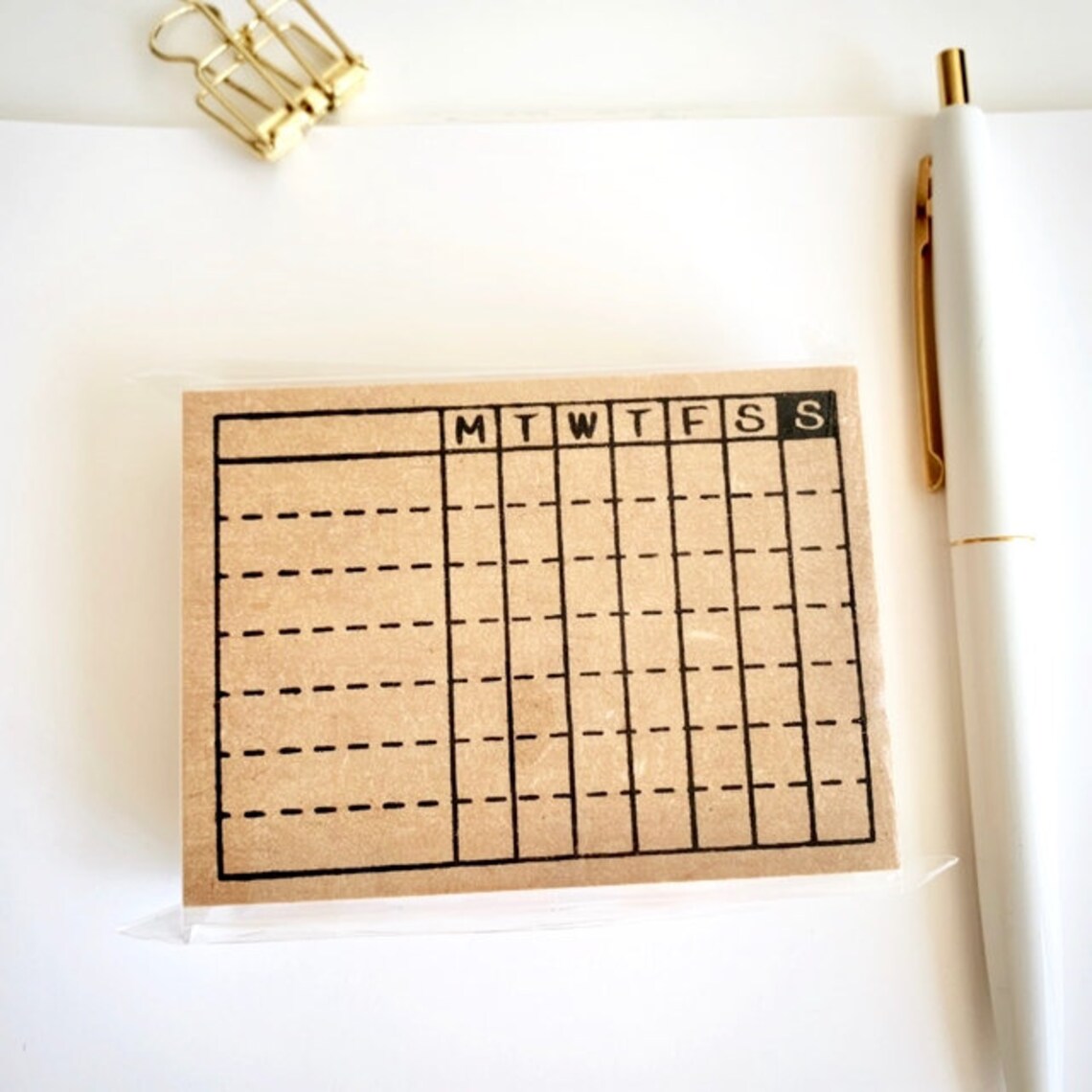 Habit Tracker Habit Stamp Planner Stamps Weekly Stamps | Etsy