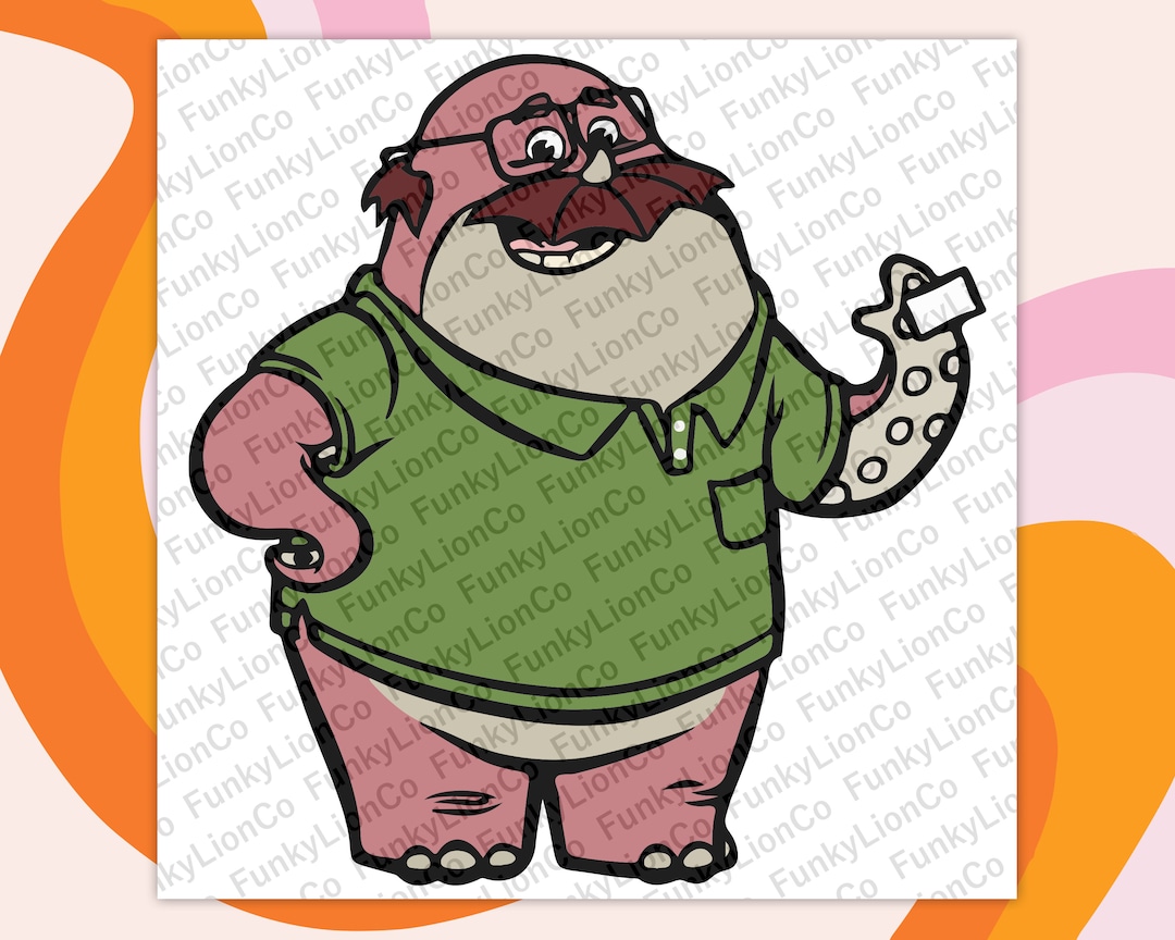 Don Carlton Oozma Kappa Monsters University Descarga digital - Etsy México