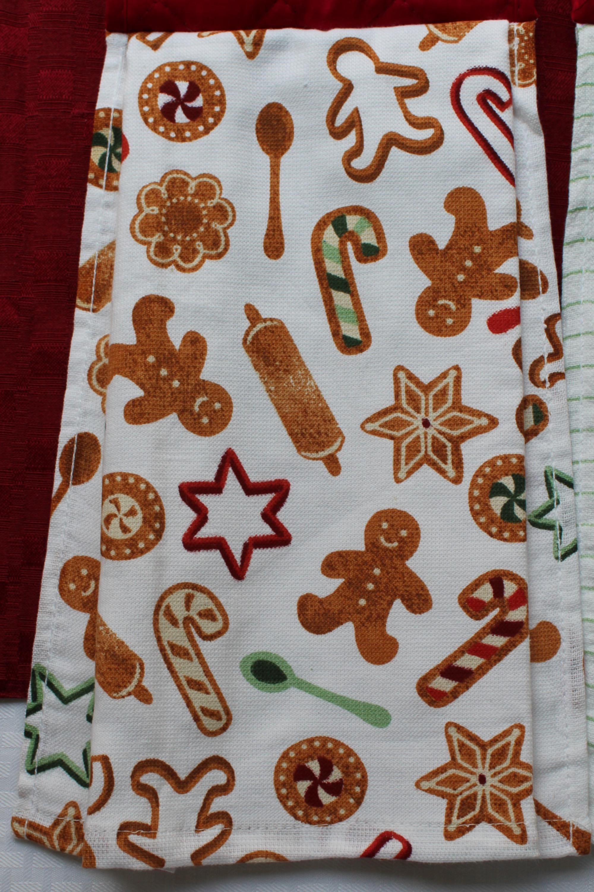 Gingerbread House Hanging Kitchen Towels, Double-sided Hand Towel, Oven ...