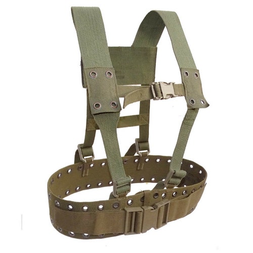 Original German Army Webbing Rig System 2 Pieces Tactical Belt - Etsy