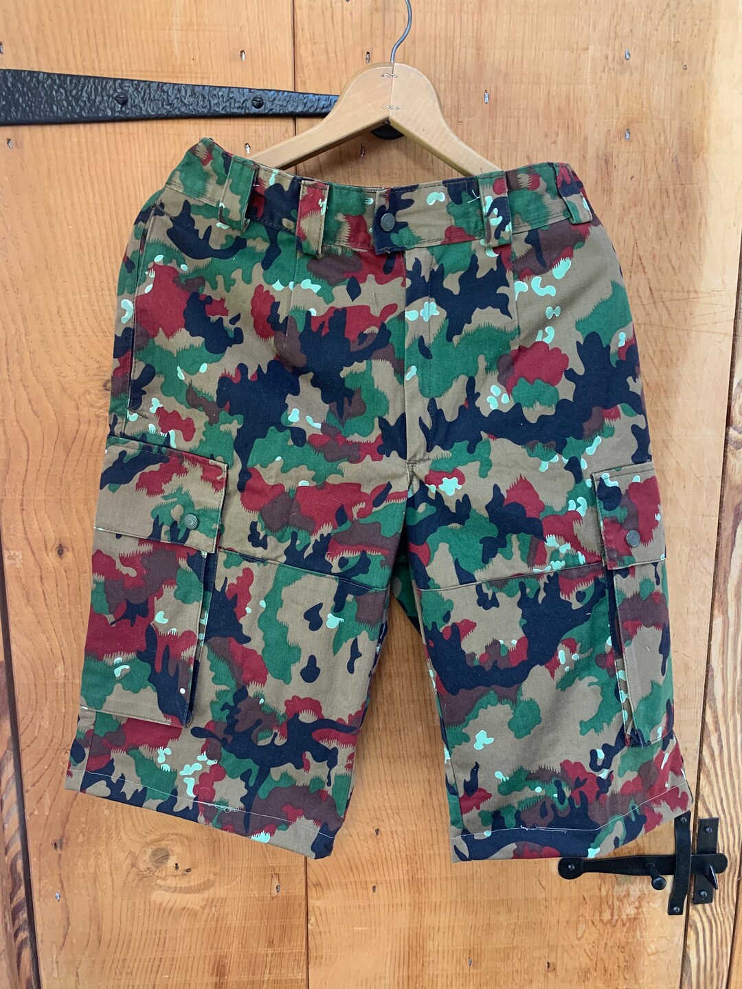 Belgian Army Camouflage Remade Shorts - Etsy