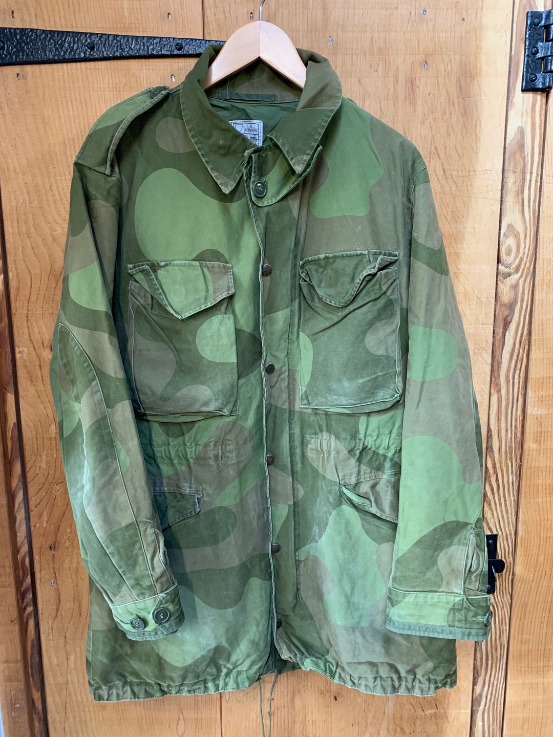 Danish Army Cold War Combat Jacket - Etsy