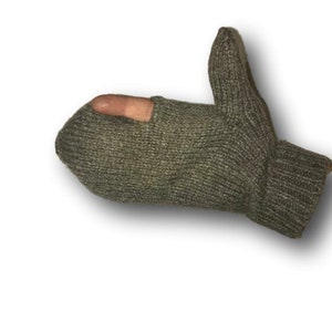 Swedish Wool Trigger Finger Mitts - Etsy