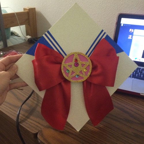 Sailor Moon Graduation Cap Tutorial - Etsy