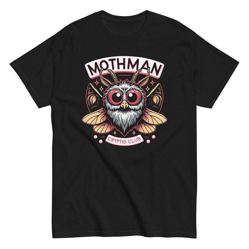 Mothman Shirt Mothman Cryptid Club Tshirt UNISEX Mothman T-shirt for ...