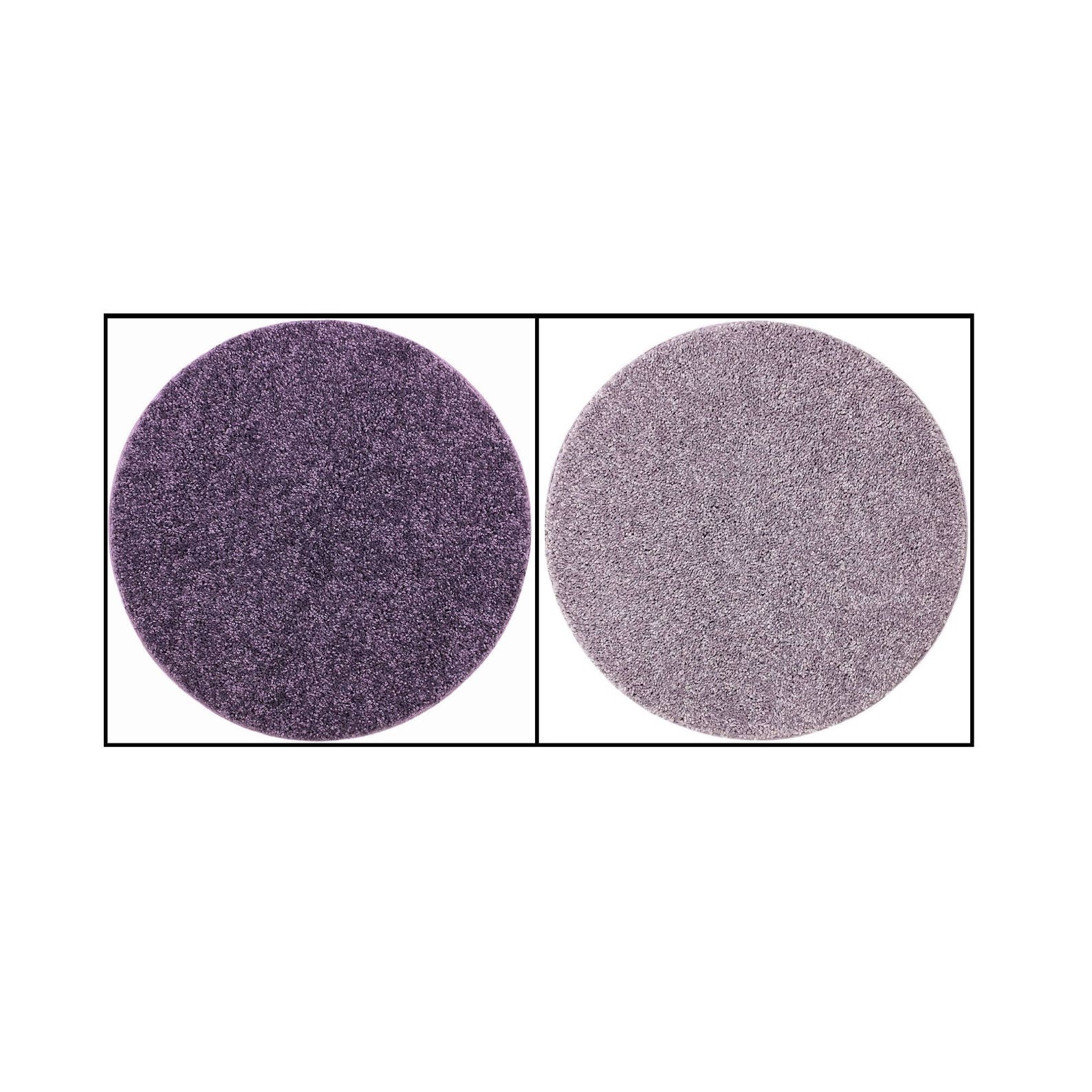 Children's Crazy Carpet Circle Seats Rainbow Multi Set 18 Round Rug ...