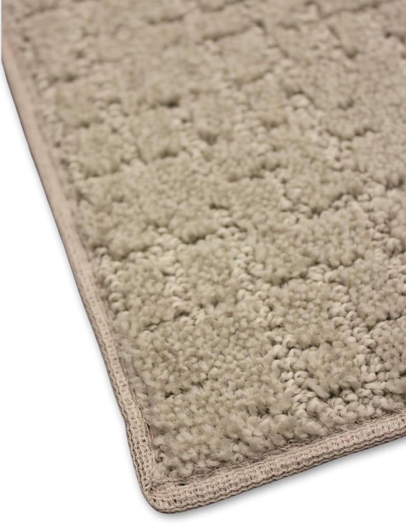 Custom Cut Taupe Area Rug – Soft Modern Polyester Carpet - Etsy