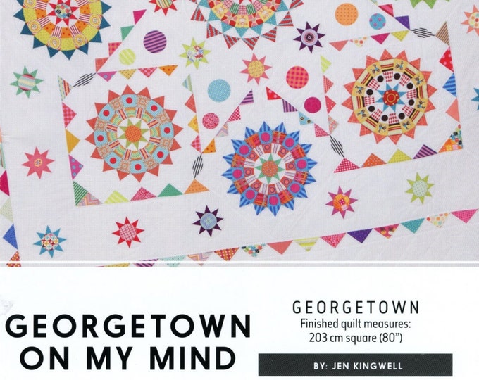 Jen Kingwell Designs Georgetown on My Mind QUILT PATTERN ONLY - Etsy