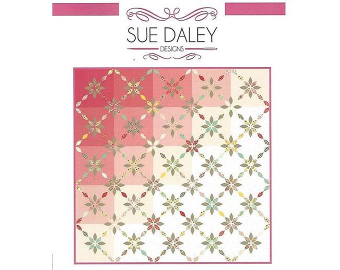 Sue Daley Designs Cascade Needle Turn Applique QUILT PATTERN - Etsy