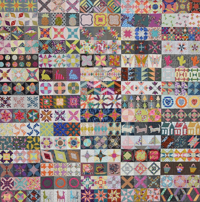 Dear Jen by Jen Kingwell Sampler Quilt Pattern - Etsy