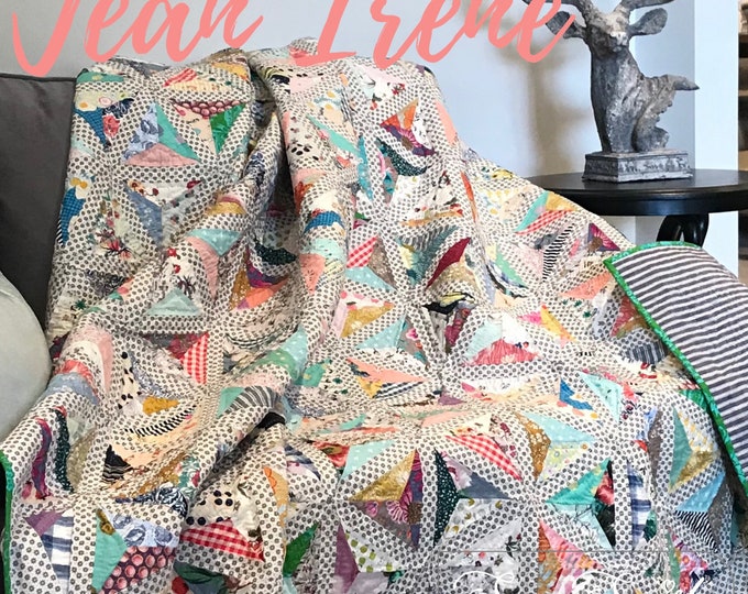 Jean Irene Quilt Pattern and Template by Sophie Dawson of Sew Swish ...