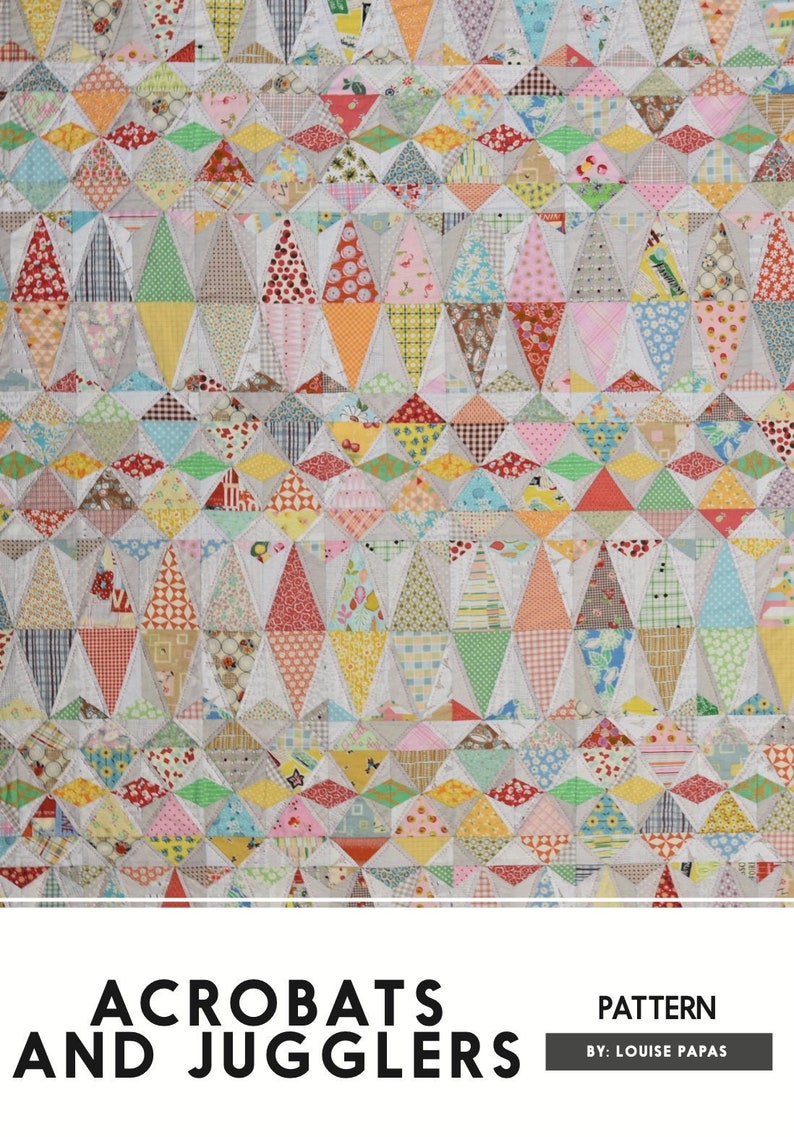 Louise Papas Quilt Pattern Acrobats and Jugglers From Jen Kingwell ...