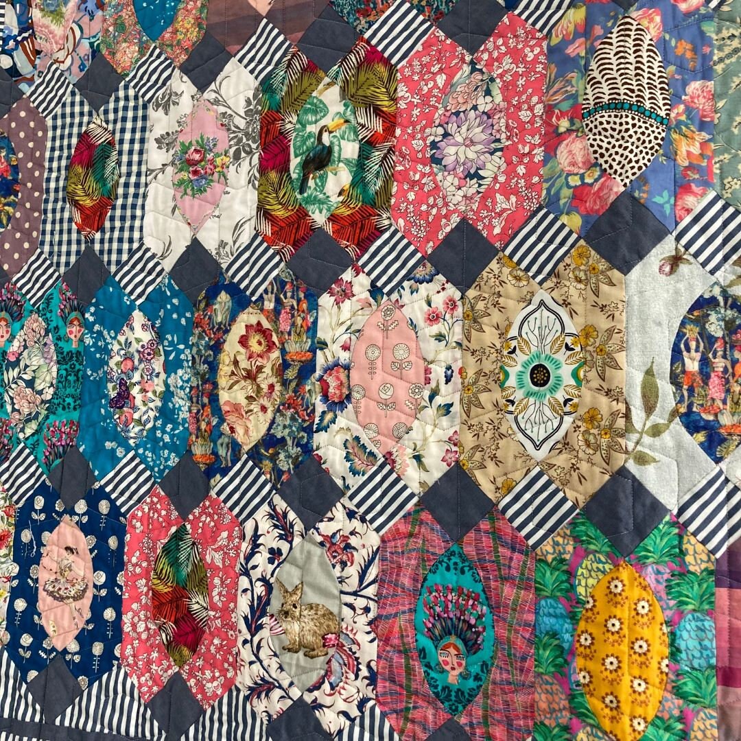 Bossa Nova Quilt Pattern and Template by Sophie Dawson of Sew Swish ...