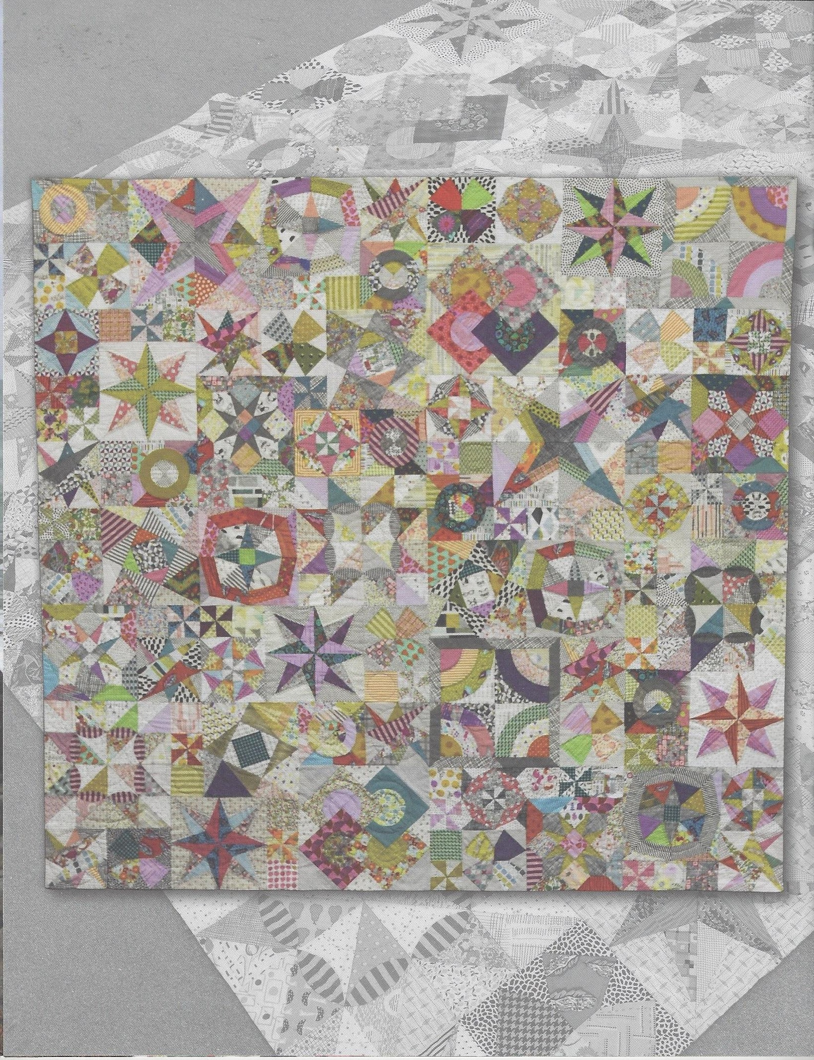 Jen Kingwell Designs Delilah Quilt Pattern Booklet Hand or Machine ...