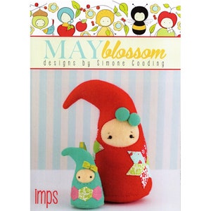 Ted in Bed by Two Brown Birds Felt Soft Toy Sewing PATTERN ONLY Felt ...