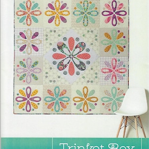 Trinket Box QUILT PATTERN by Tied With a Ribbon Includes Perspex ...