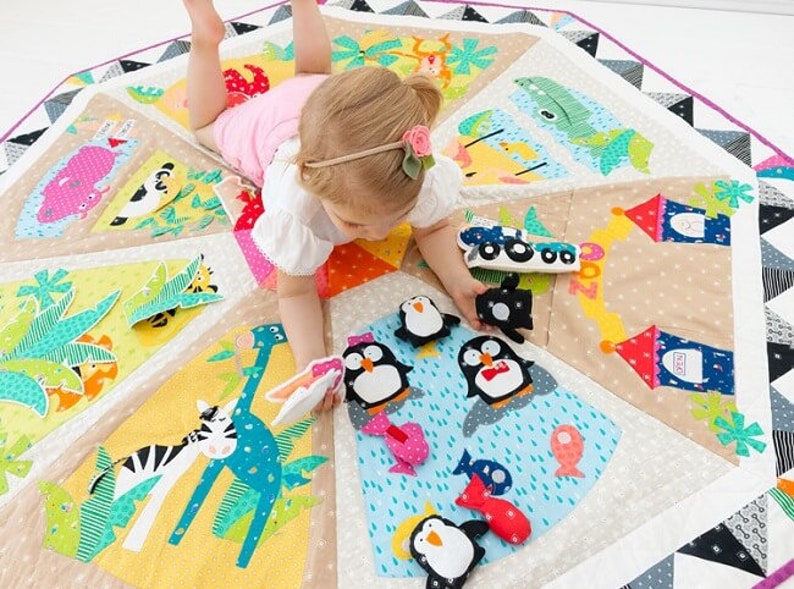 Sew Along A Fun Day in the Zoo Sewing PATTERN ONLY Childrens ...