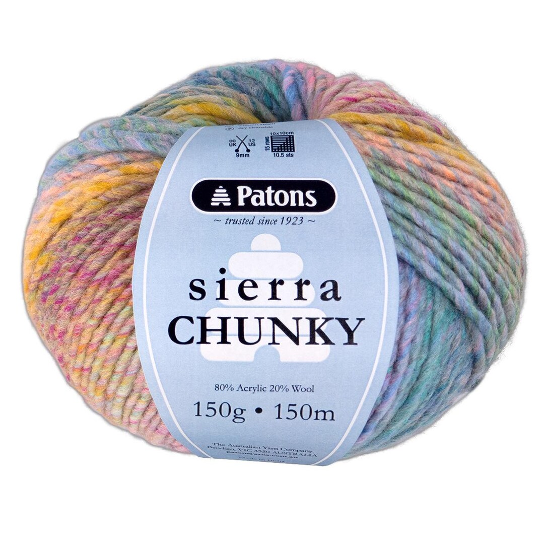 Patons Sierra Chunky Yarn - Etsy