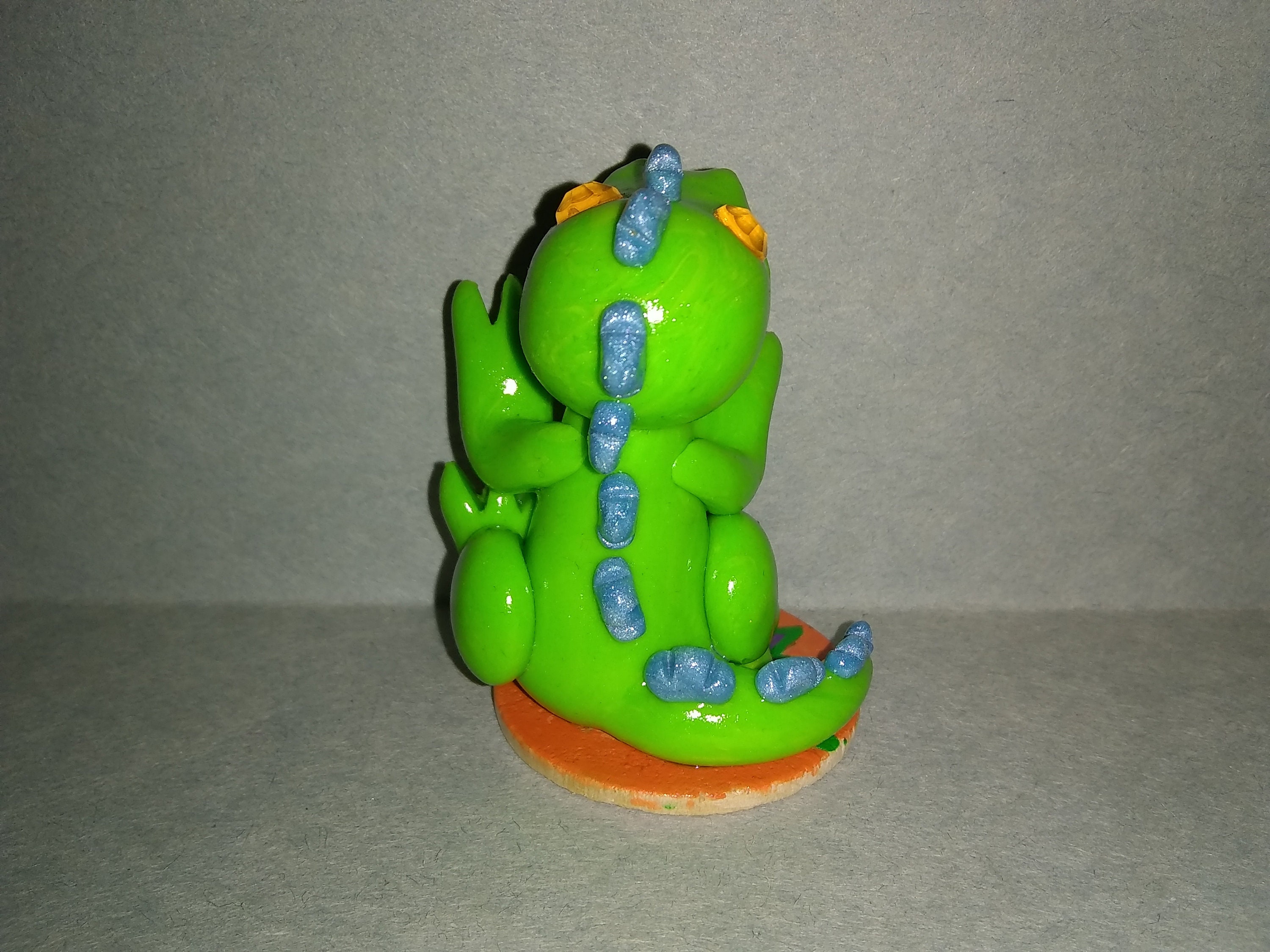 Rugrats Reptar Polymer Clay Caketopper | Etsy